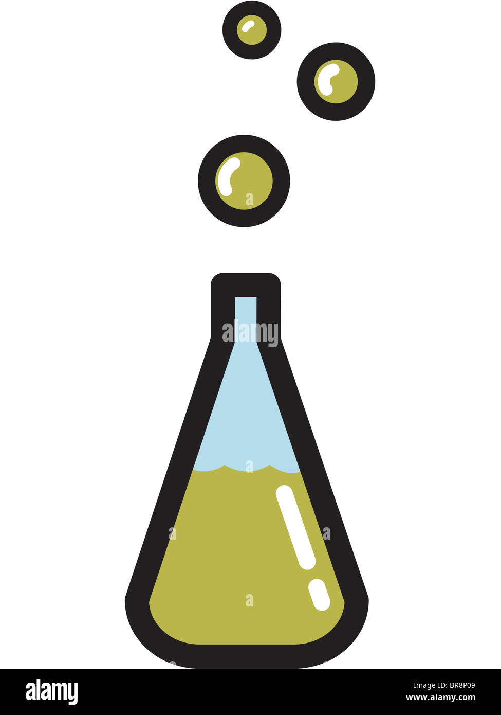 Chemistry flask bubbling hi-res stock photography and images - Alamy