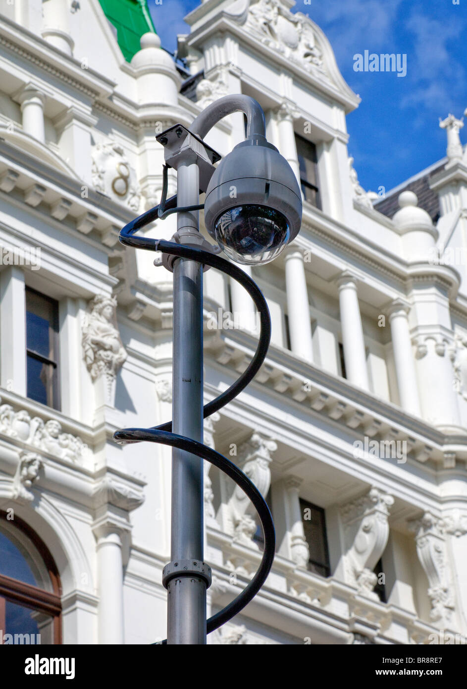 Mobile CCTV camera on police van in Leicester Square, London Stock ...