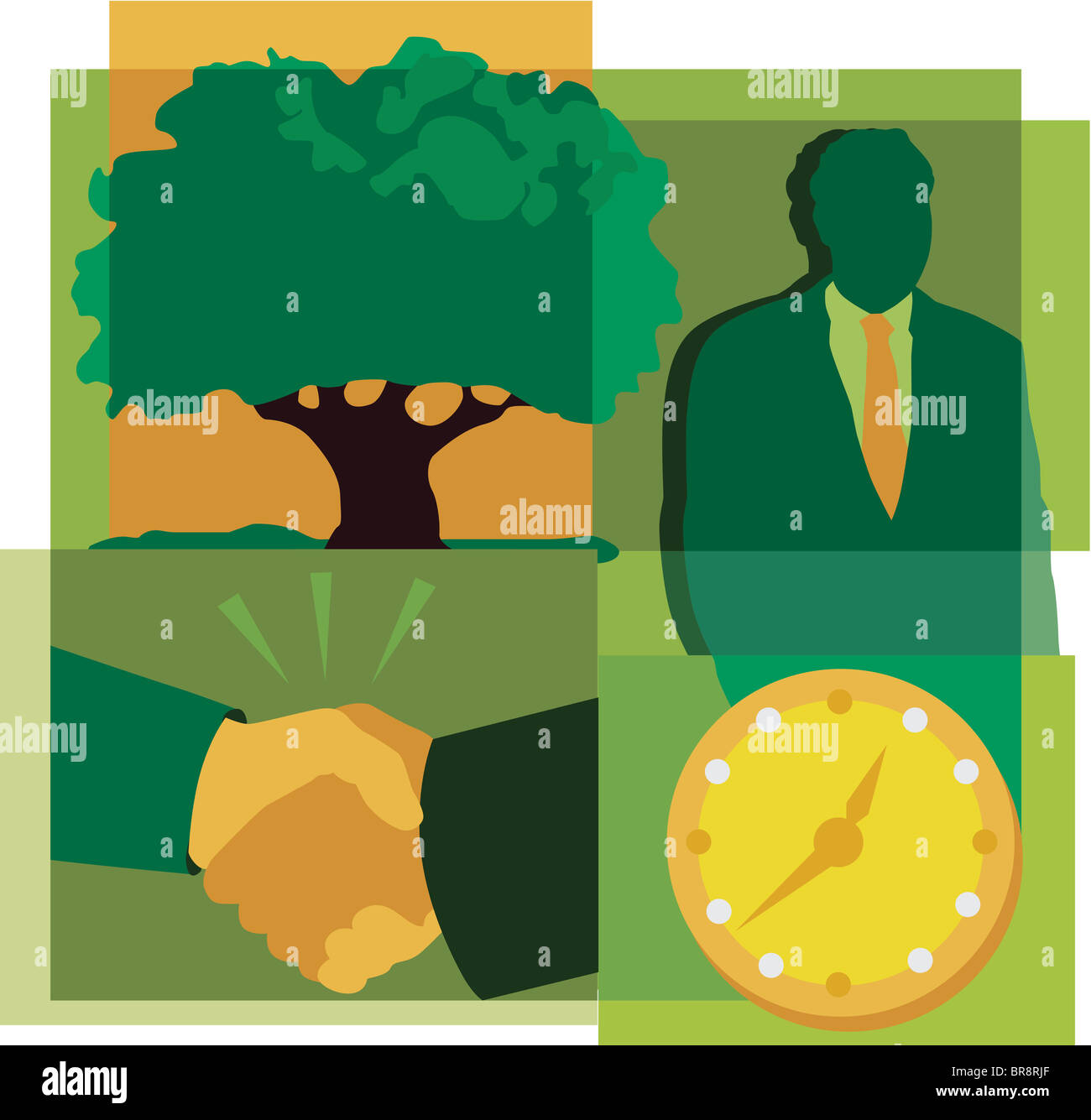 Clock montage hi-res stock photography and images - Alamy