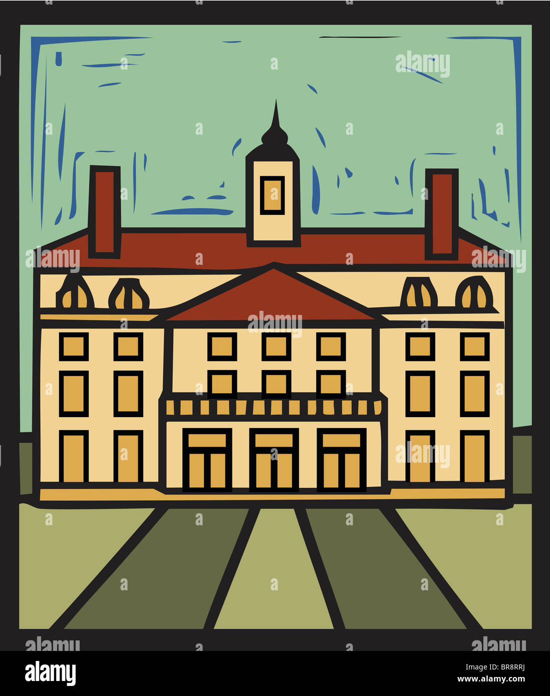 A large university building Stock Photo - Alamy