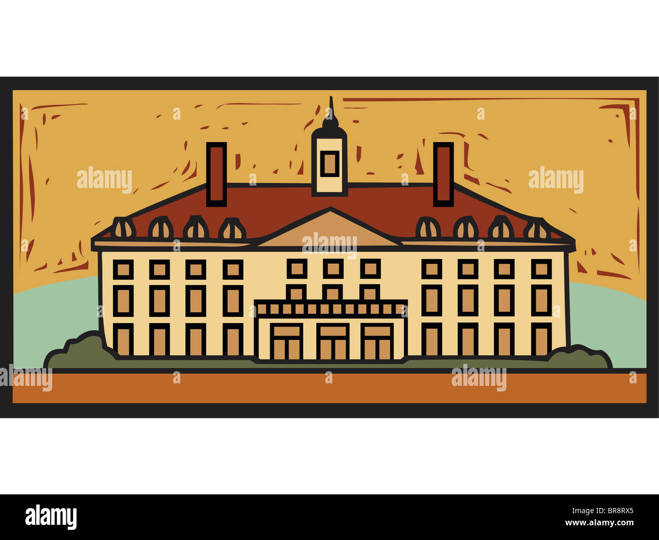 A large university building Stock Photo - Alamy