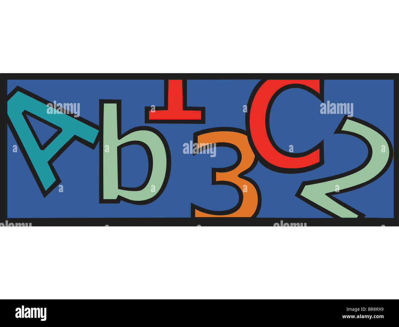 Abcs and 123s hi-res stock photography and images - Alamy