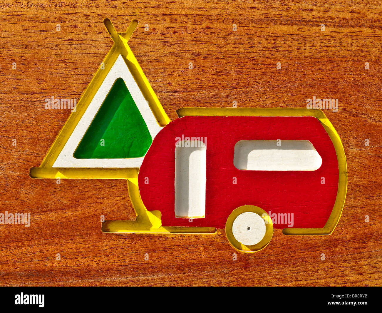 Caravan sign hi-res stock photography and images - Alamy
