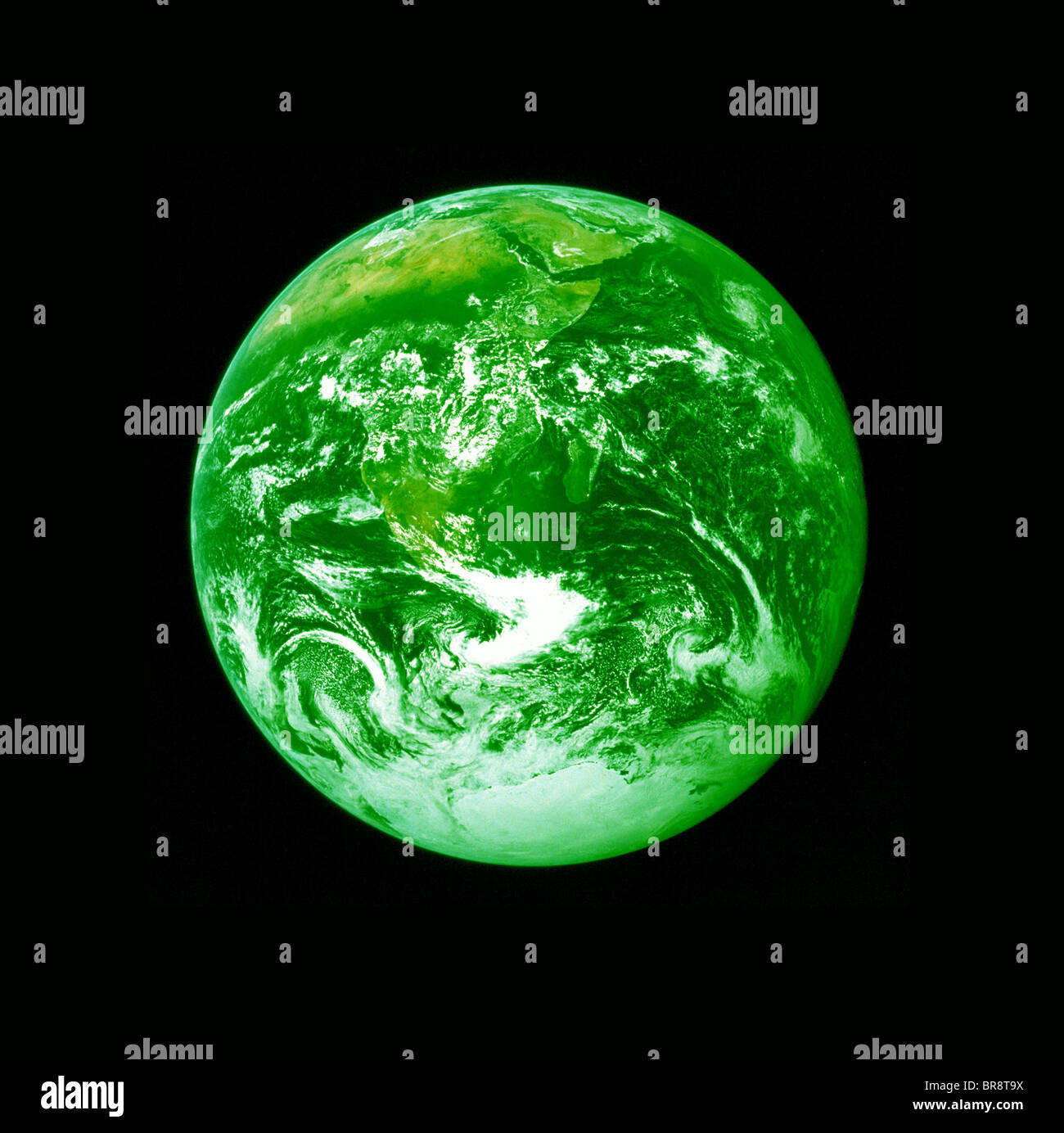 Green earth map hi-res stock photography and images - Alamy