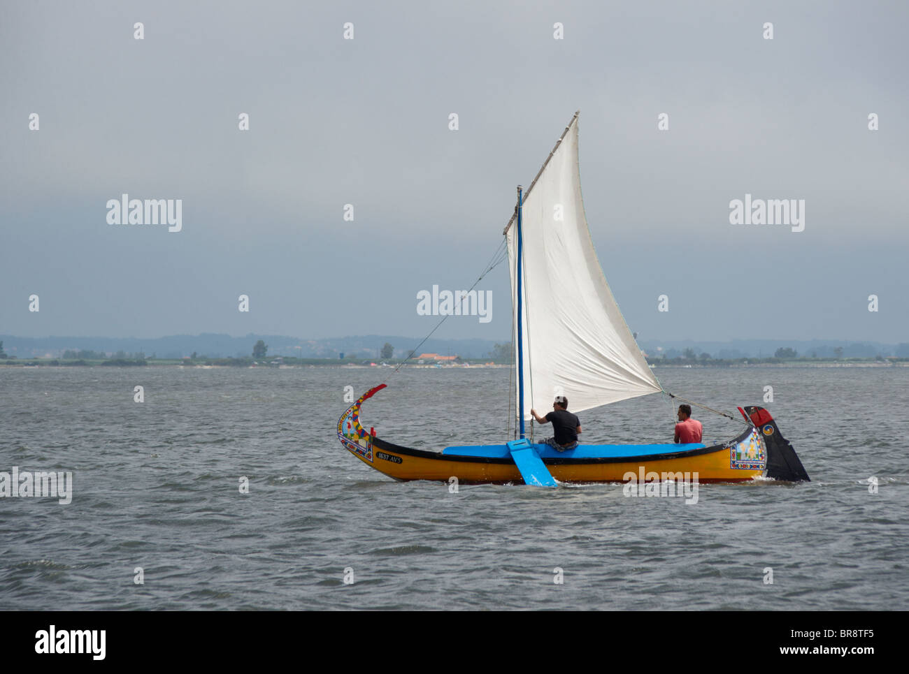 Traditional moliceiro boat hi-res stock photography and images - Alamy