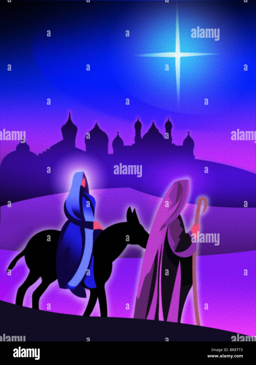 Mary and joseph bethlehem hi-res stock photography and images - Alamy