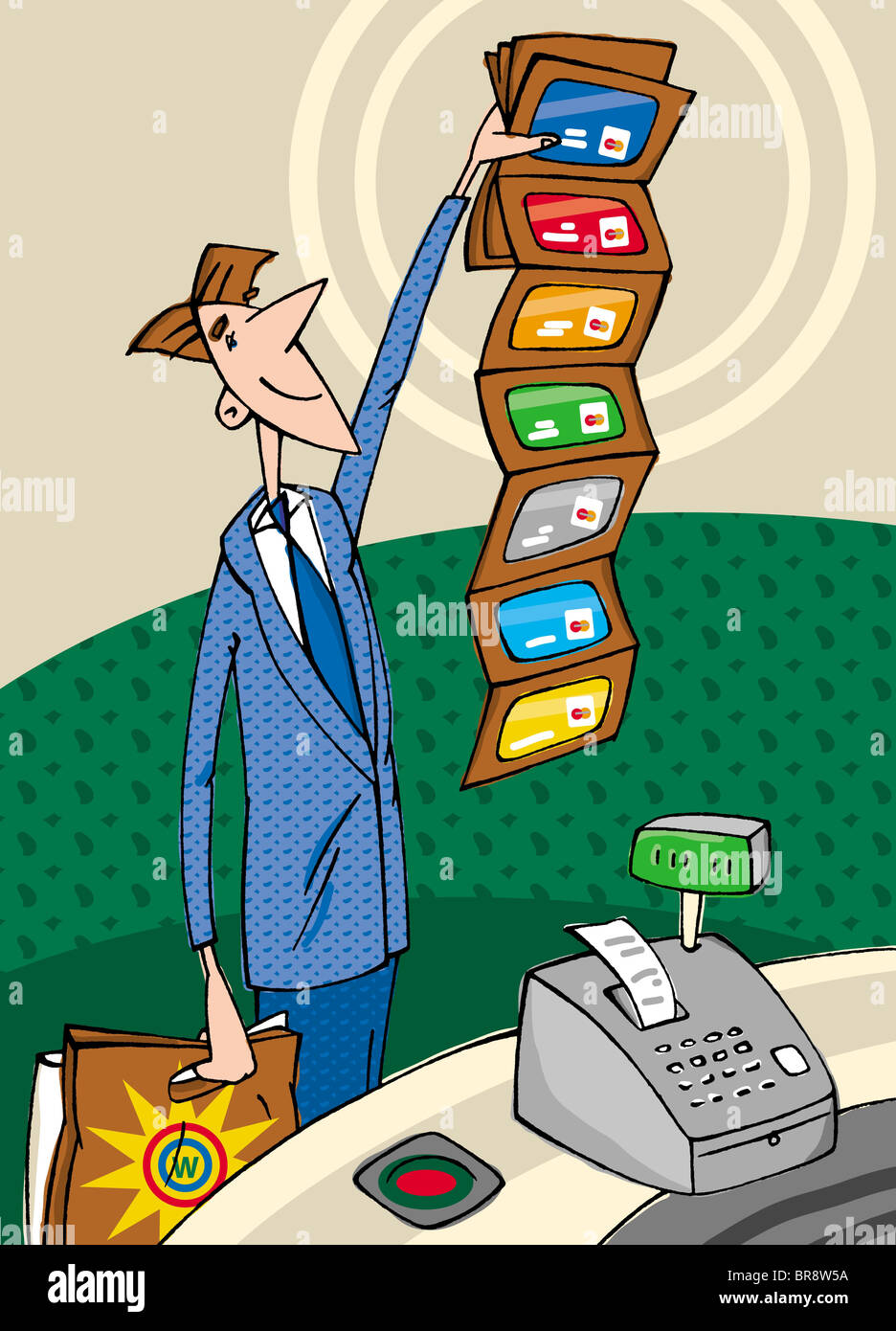 Too many cards hi-res stock photography and images - Alamy