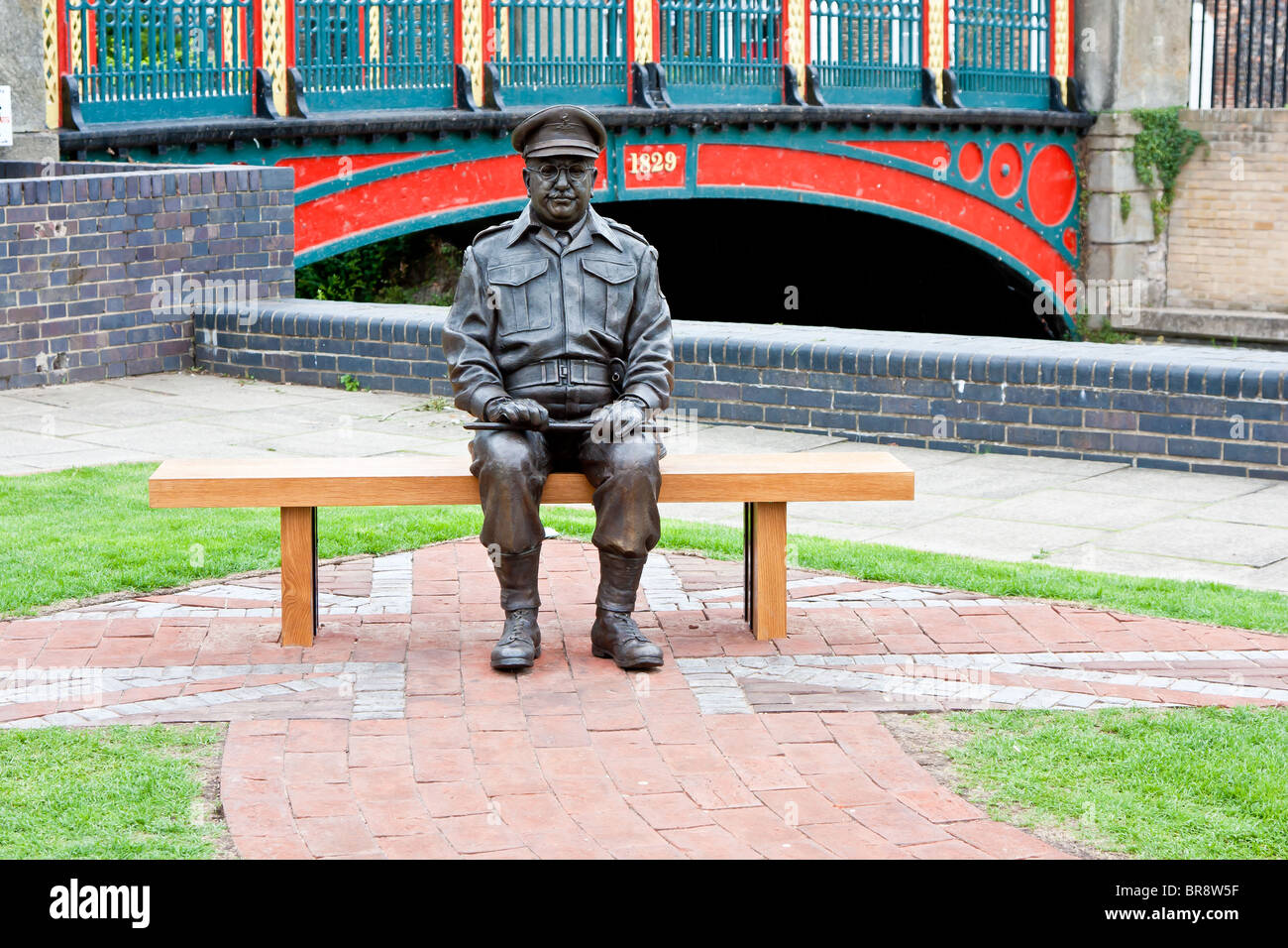 Statue Dads Army Captain Mainwaring High Resolution Stock Photography ...