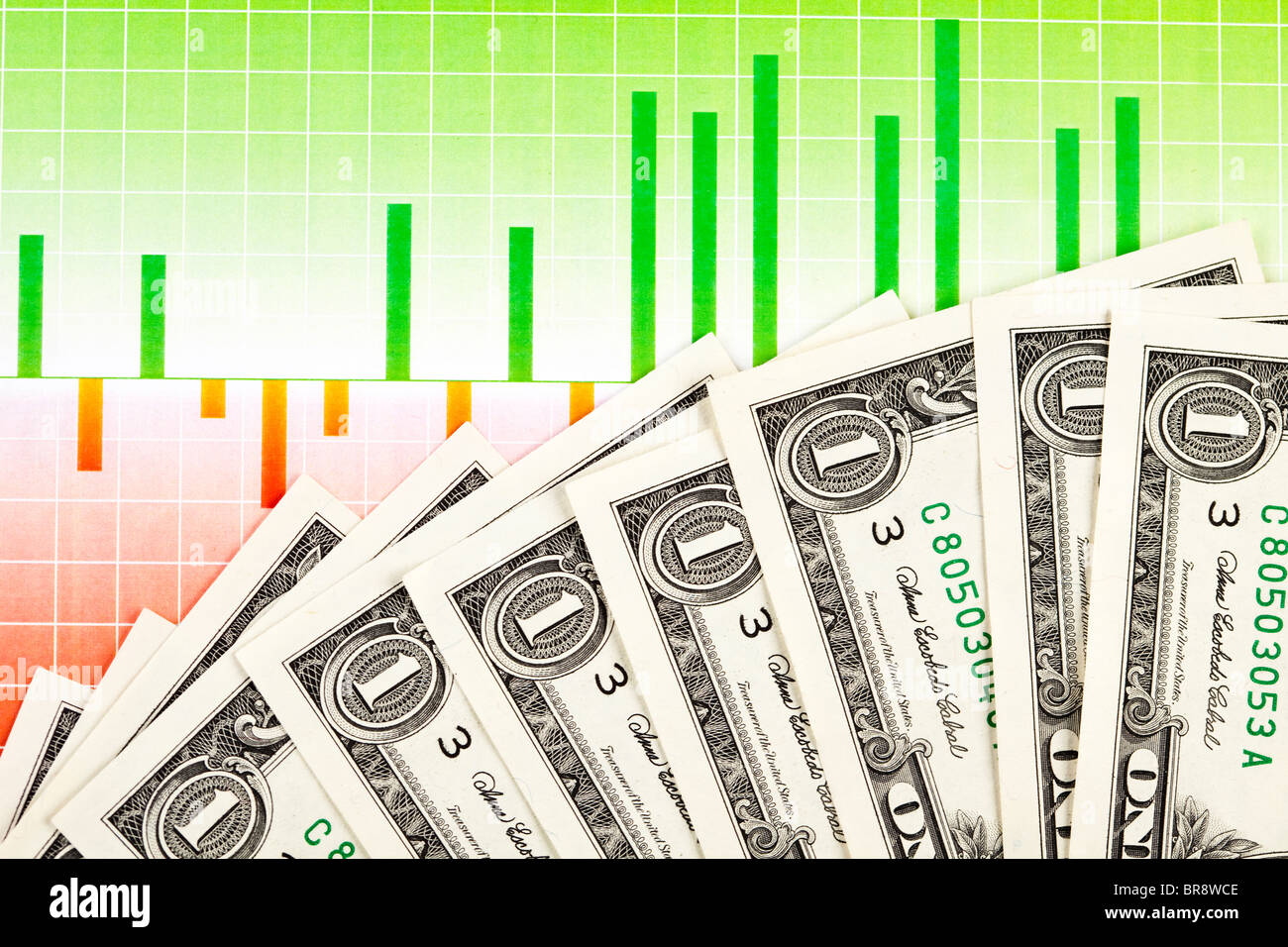 Money and Diagram Stock Photo - Alamy