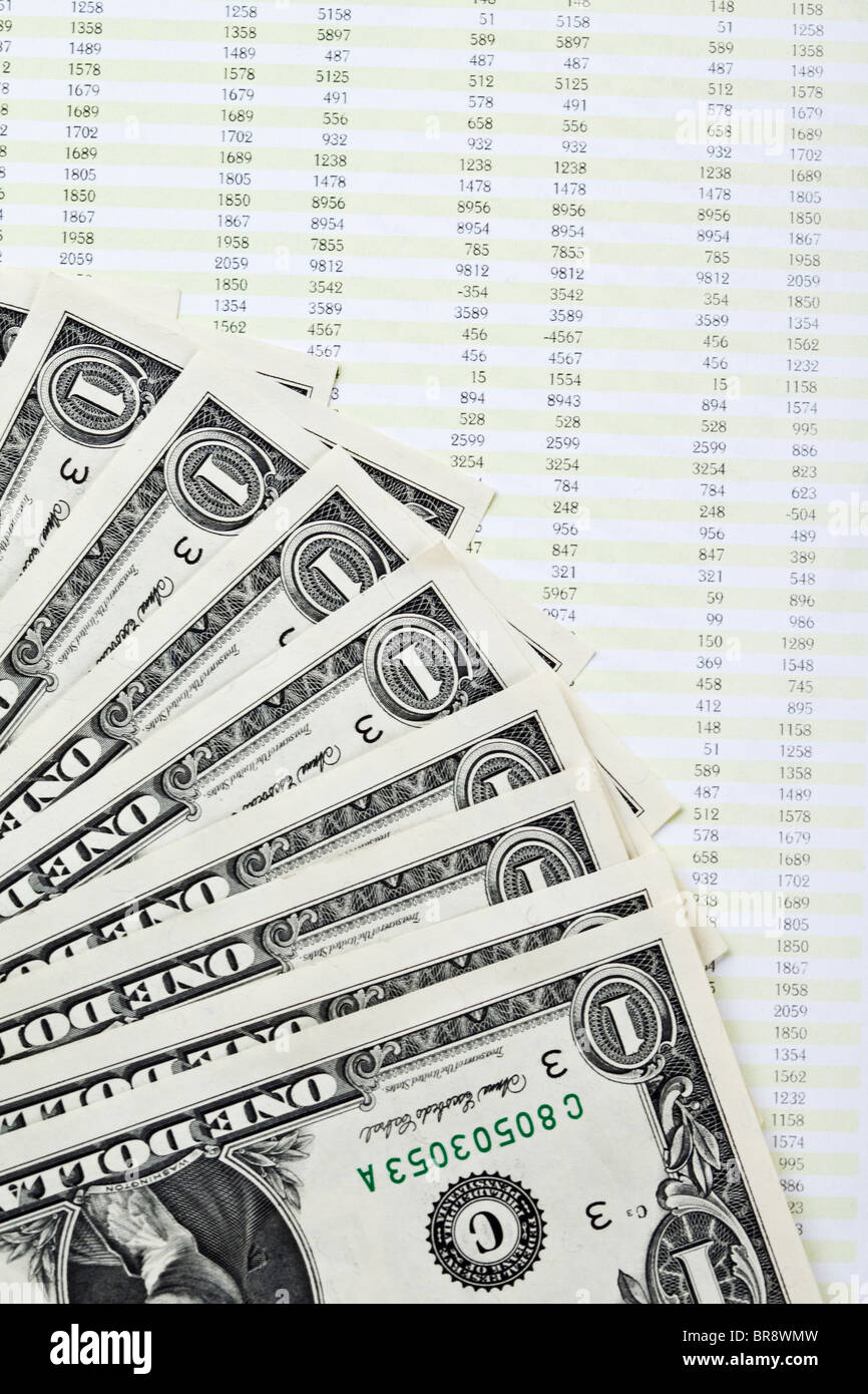 Money and Diagram Stock Photo - Alamy