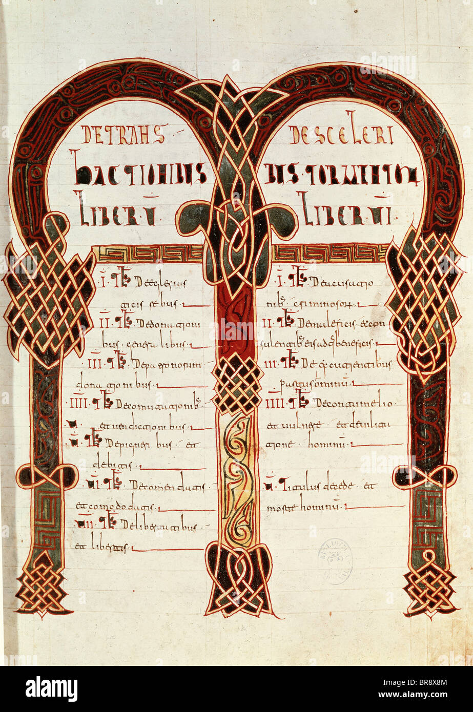 Code of Euric or Codex Euricianus Stock Photo - Alamy