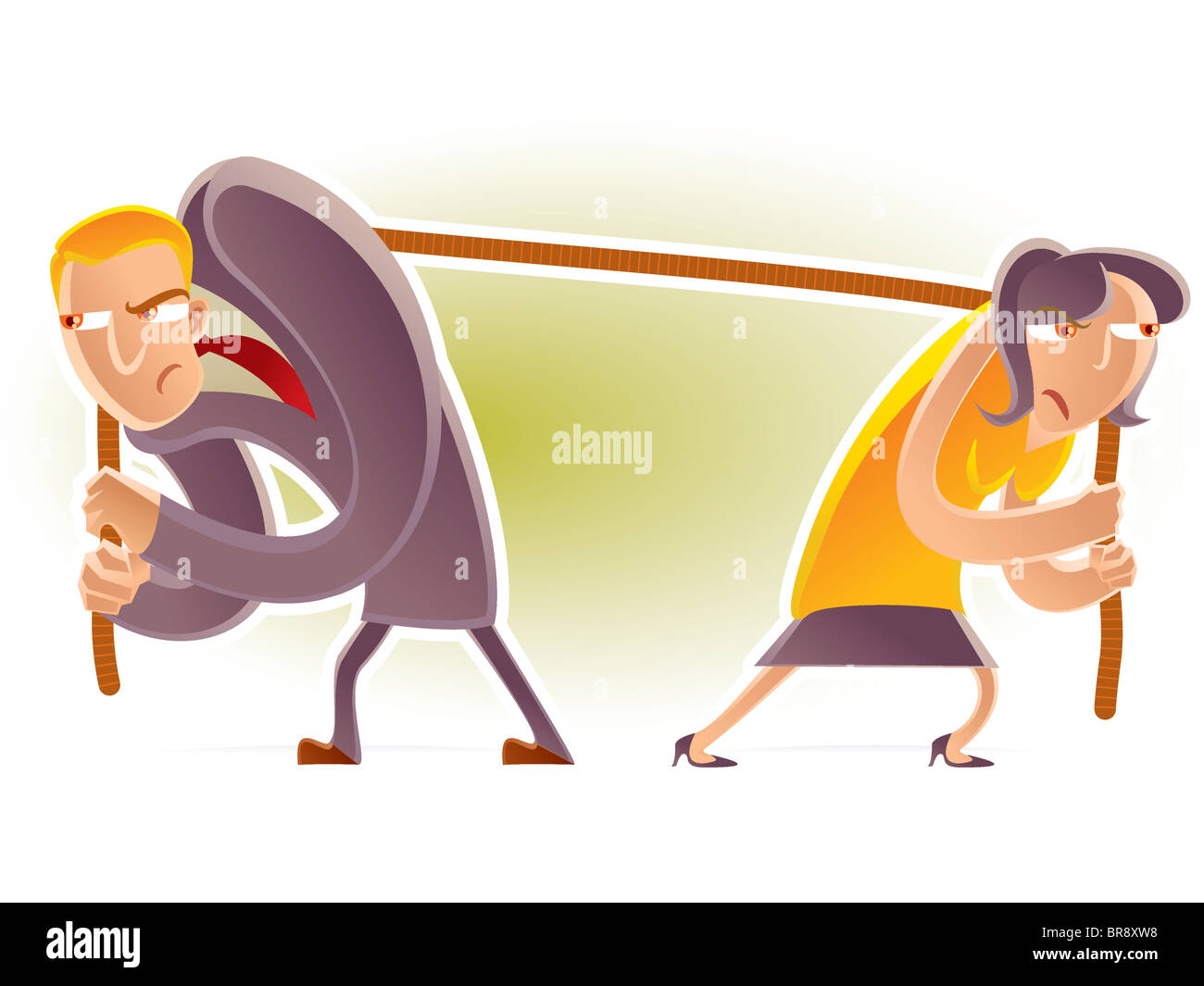 Going in opposite directions hi-res stock photography and images - Alamy