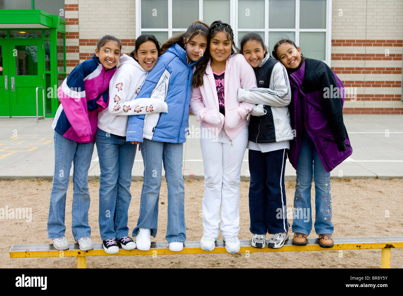 group of girls Denver Colorado Stock Photo - Alamy