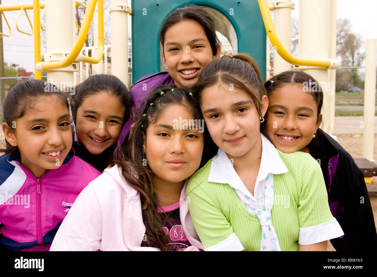 group of girls Denver Colorado Stock Photo - Alamy