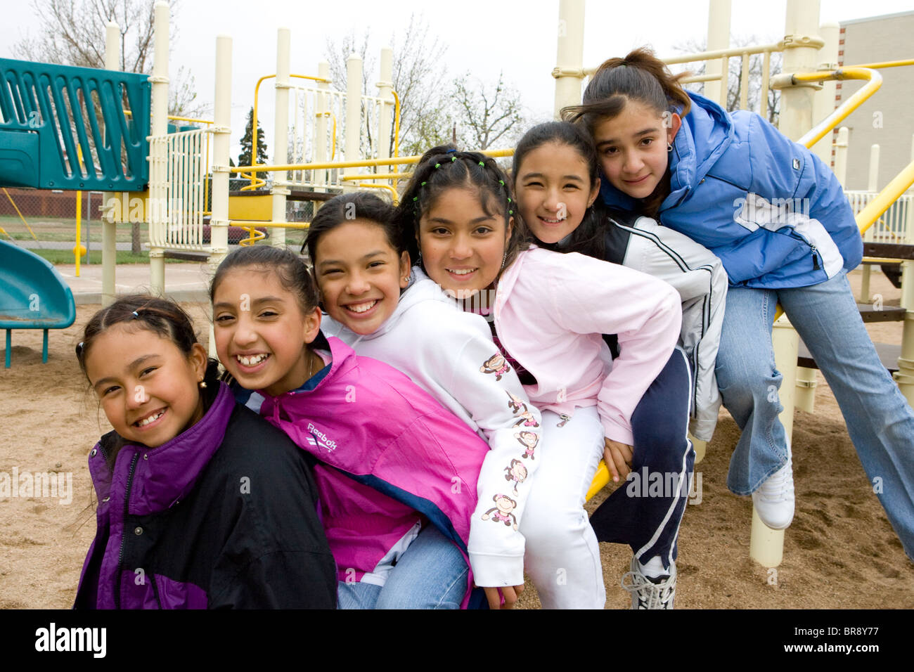 group of girls Denver Colorado Stock Photo - Alamy