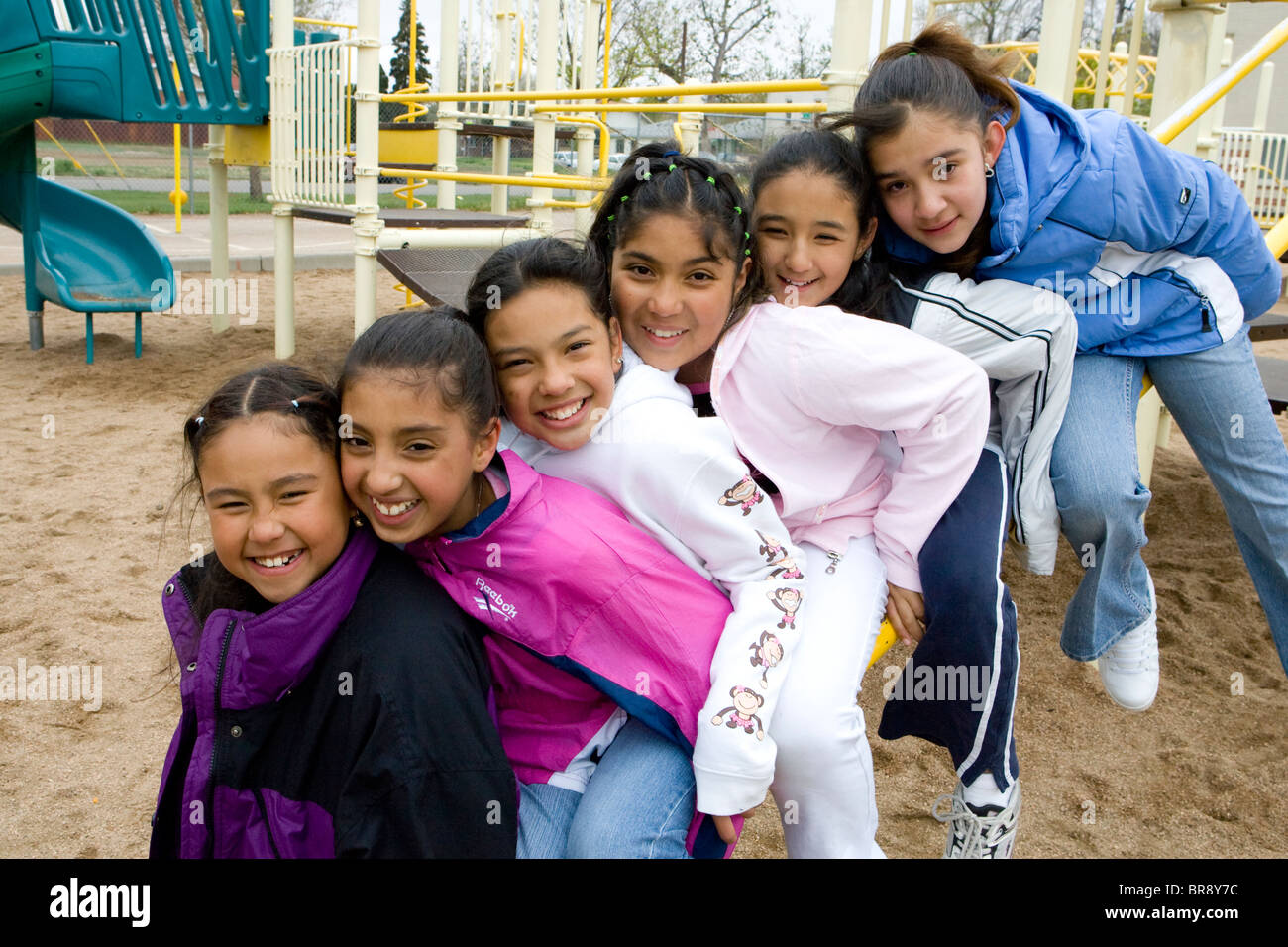 group of girls Denver Colorado Stock Photo - Alamy