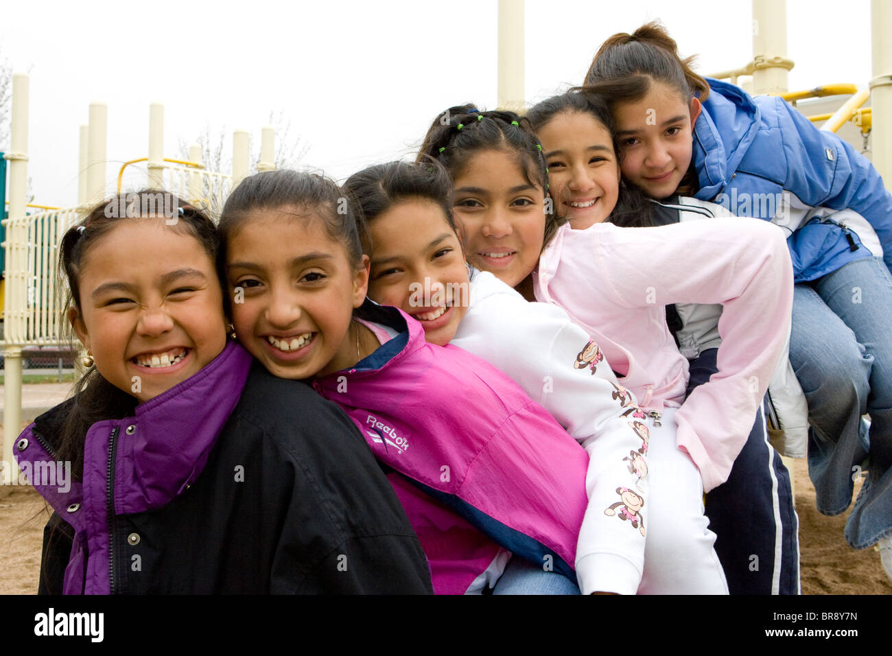 group of girls Denver Colorado Stock Photo - Alamy