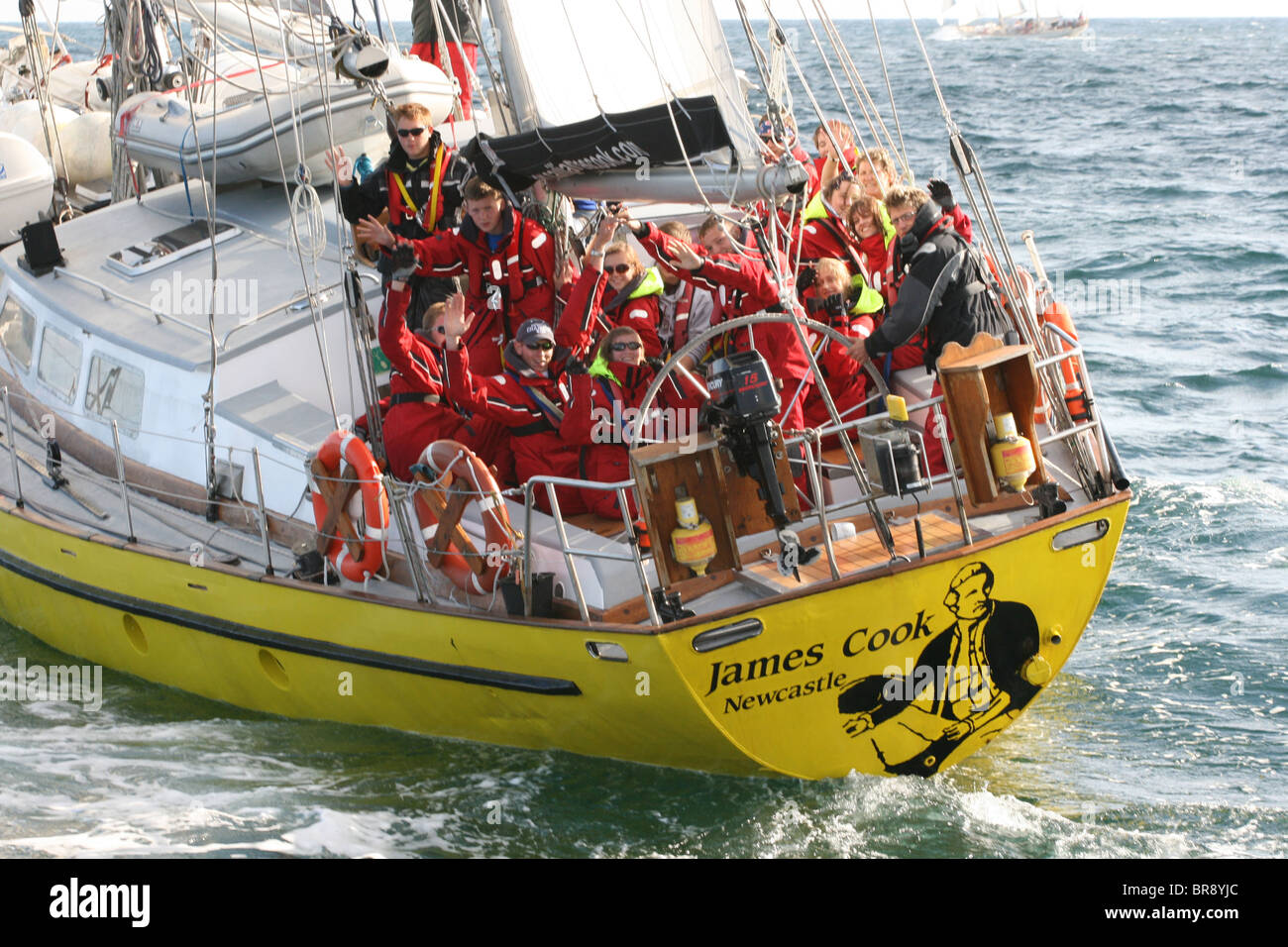 James Cook, The Tall Ships Races 2010, Kristiansand Stock Photo - Alamy