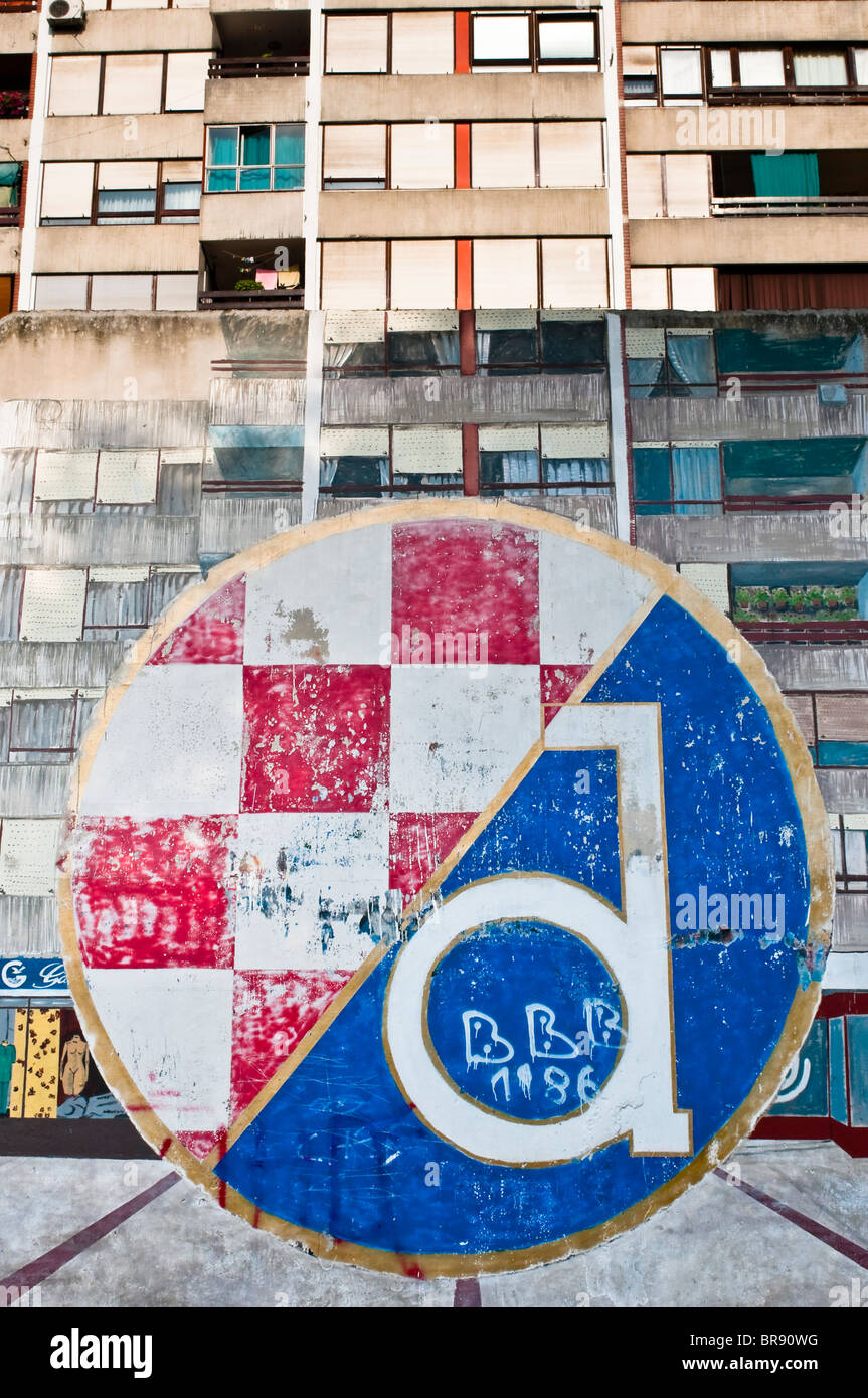 Novi Zagreb is modern part of the city, consisting of blocks of flats ...