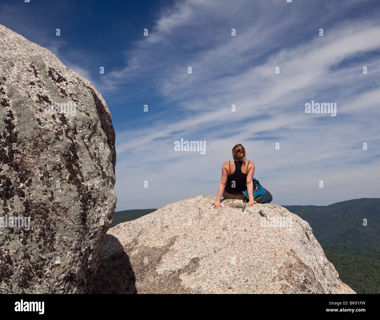 Female hiker view hi-res stock photography and images - Alamy