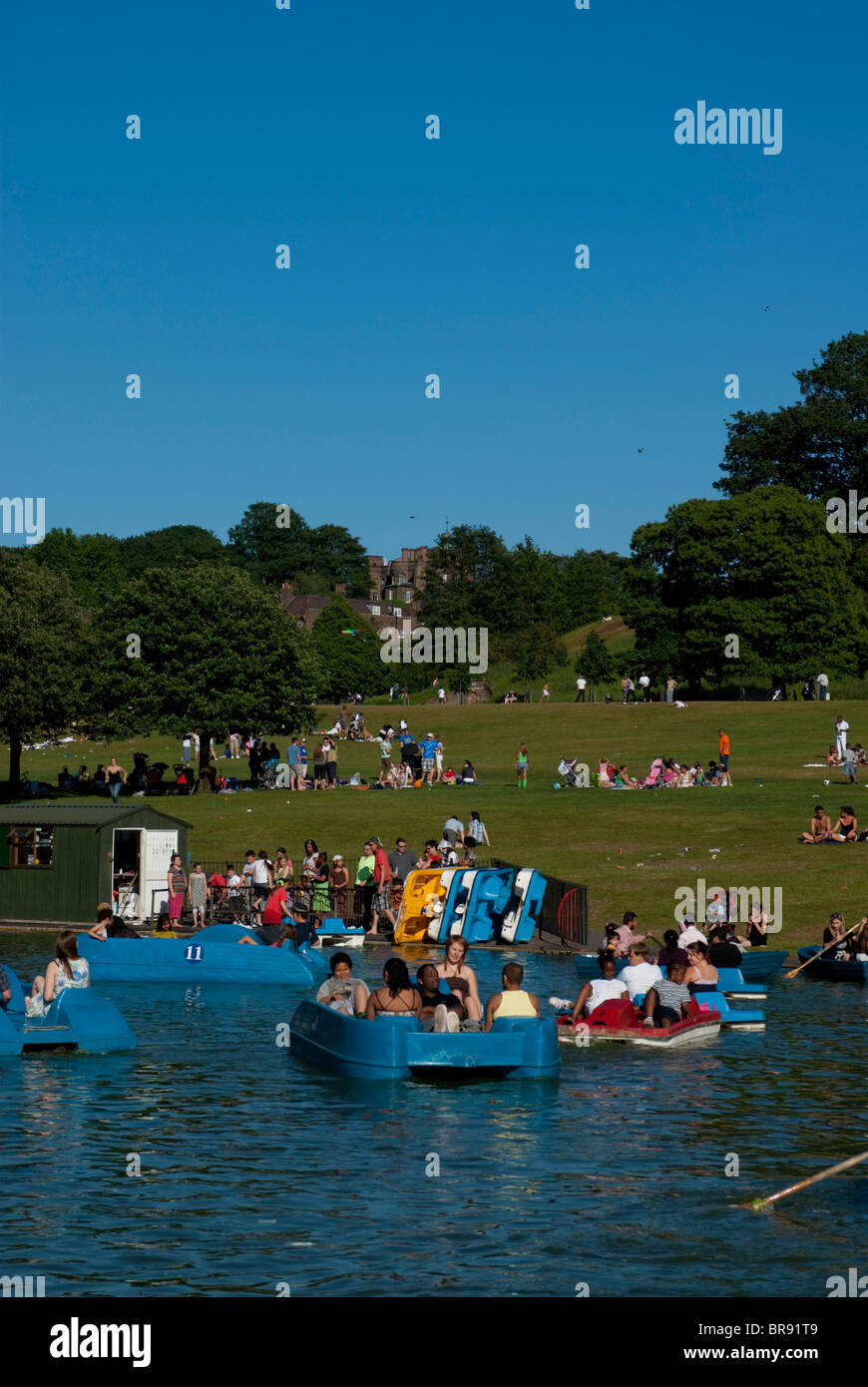 Greenwich Park Boating Pond Stock Photo - Alamy