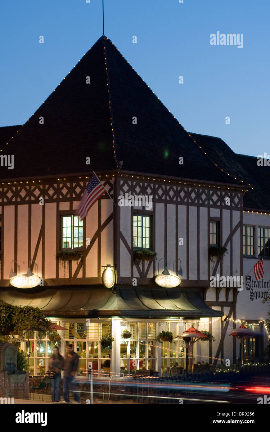 Tudor Style Architecture Restaurant Stock Yard Inn Chicago Illinois
