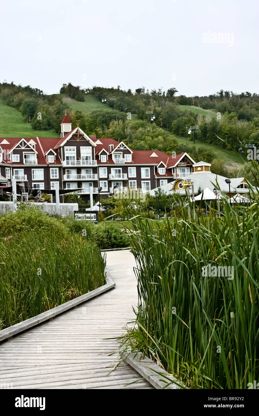 buildings at the blue mountains resort in Ontario Canada Stock Photo ...