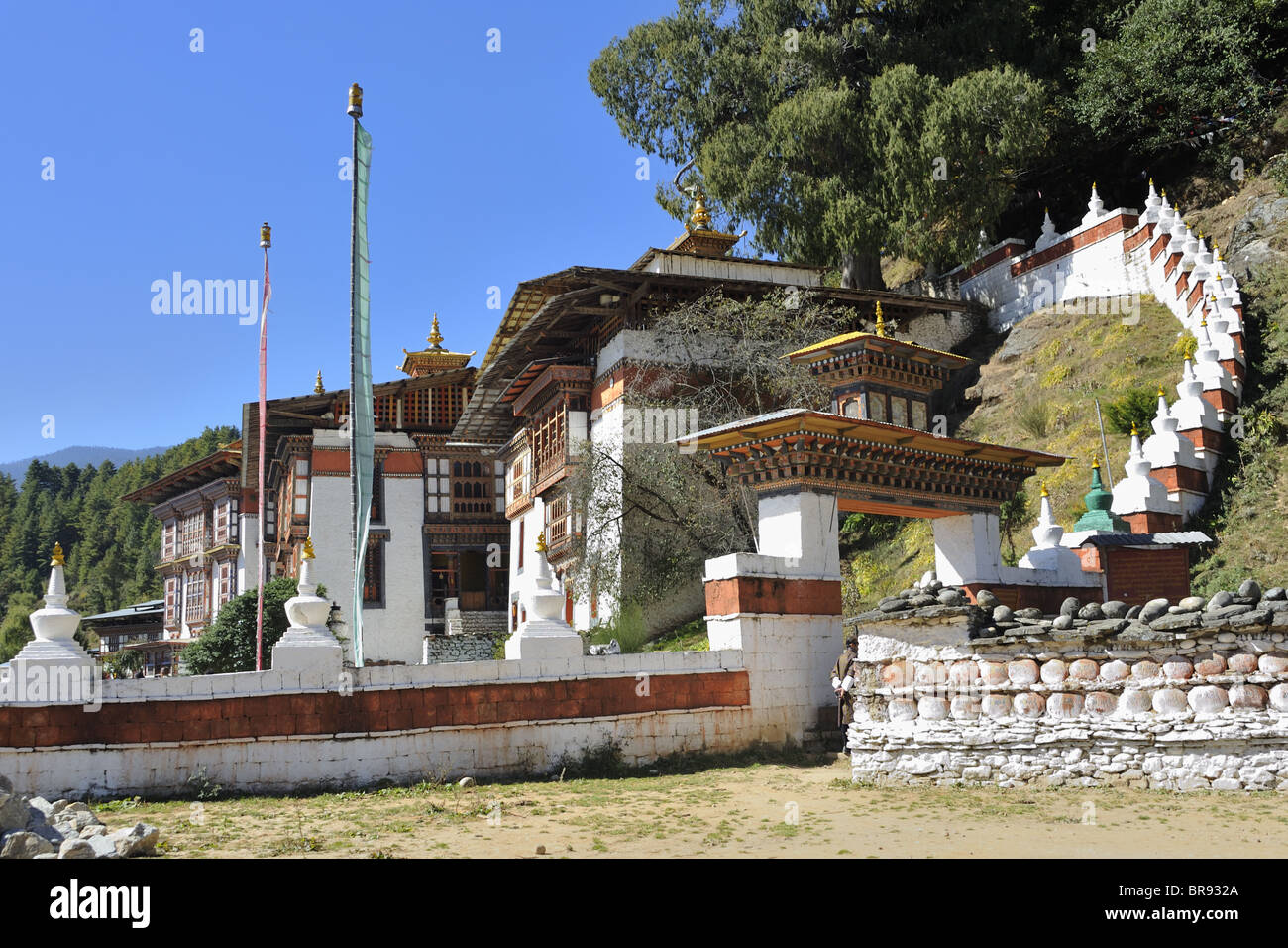Kurje Lhakhang Temple, Bumthang, Bhutan Stock Photo - Alamy