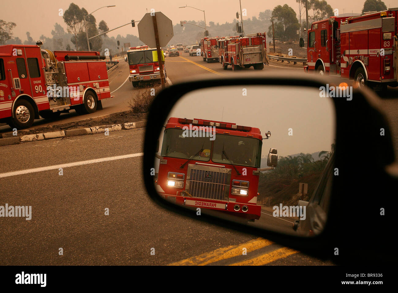 Firetrucks wildfire hi-res stock photography and images - Alamy