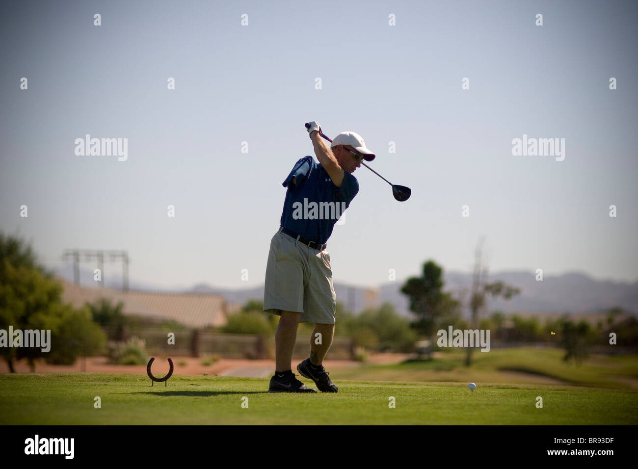 One-armed golfers compete in championship Las Vegas Stock Photo - Alamy