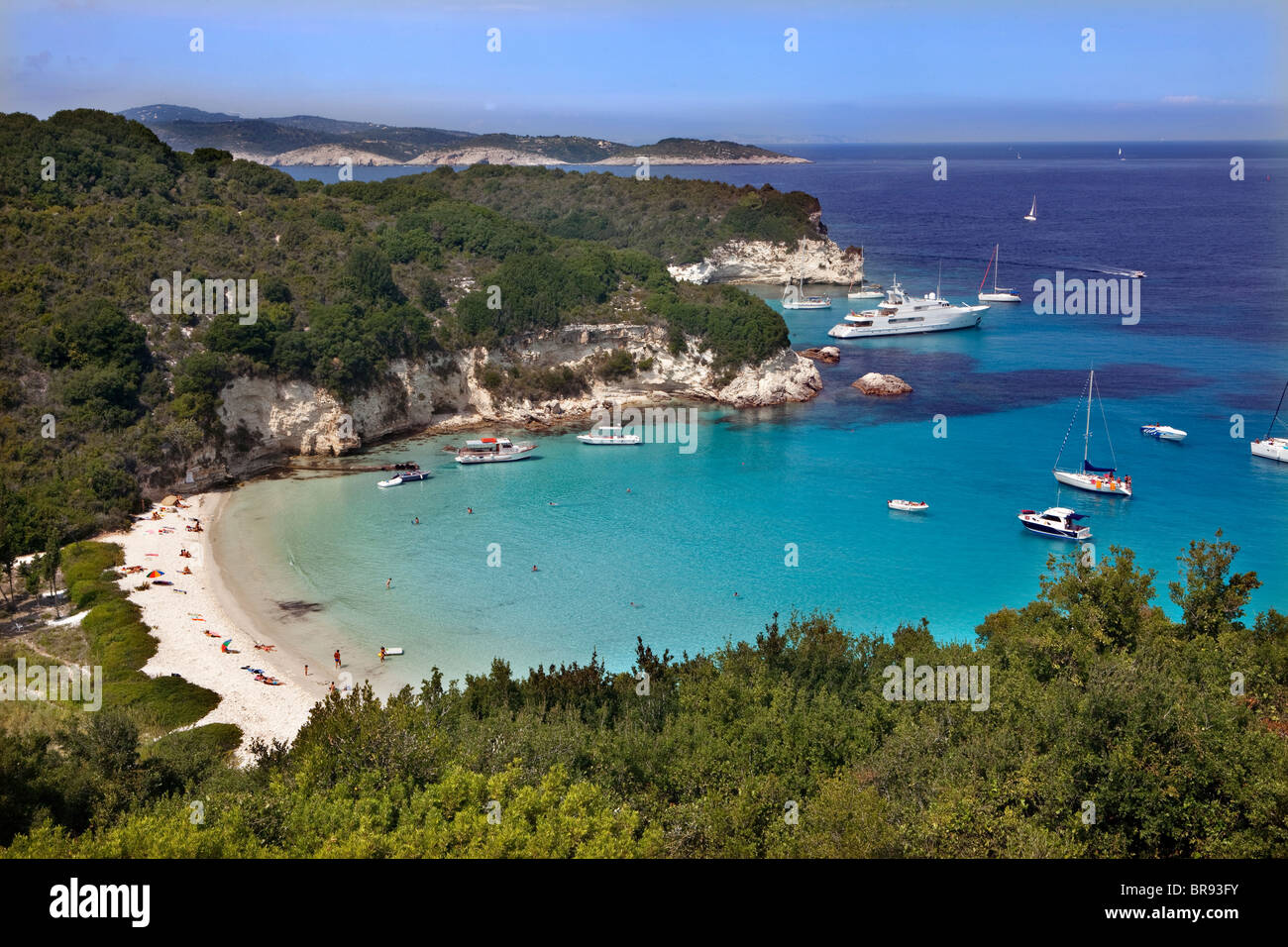Greece antipaxos island hi-res stock photography and images - Alamy