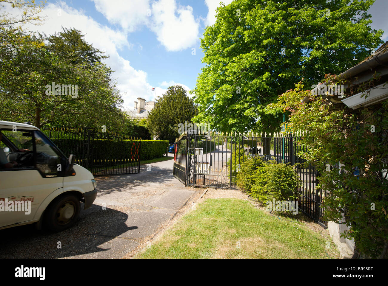 Beaulieu Abbey Hampshire UK Entrance Stock Photo - Alamy