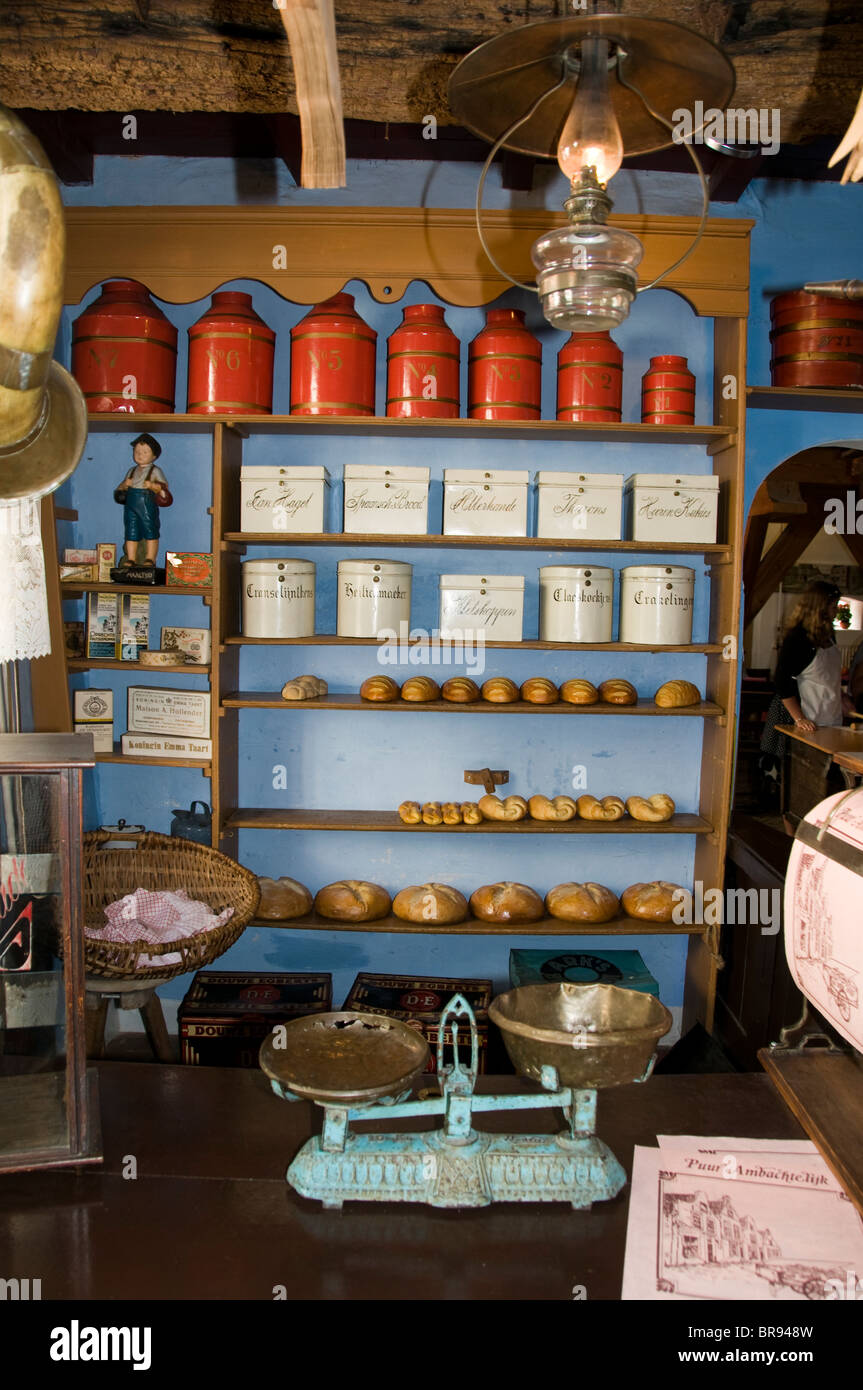 Netherlands Hattum Bakery Museum Bread Kitchen 1900 1940 Stock Photo ...