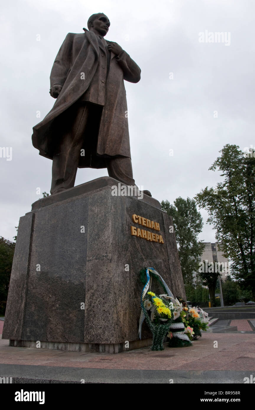 Stepan Bandera Statue