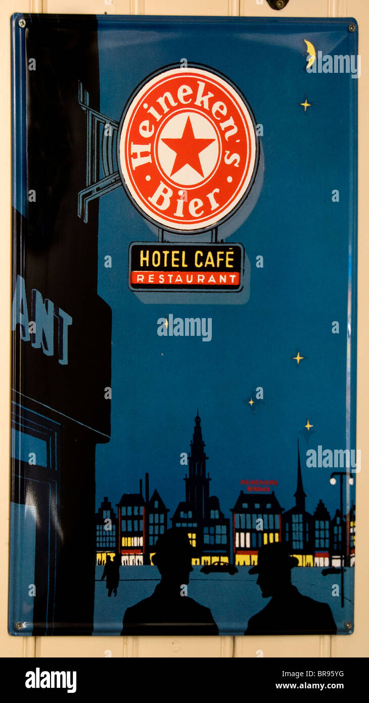 Heineken Beer Sign Pub Bar Cafe Dutch the Netherlands Stock Photo - Alamy