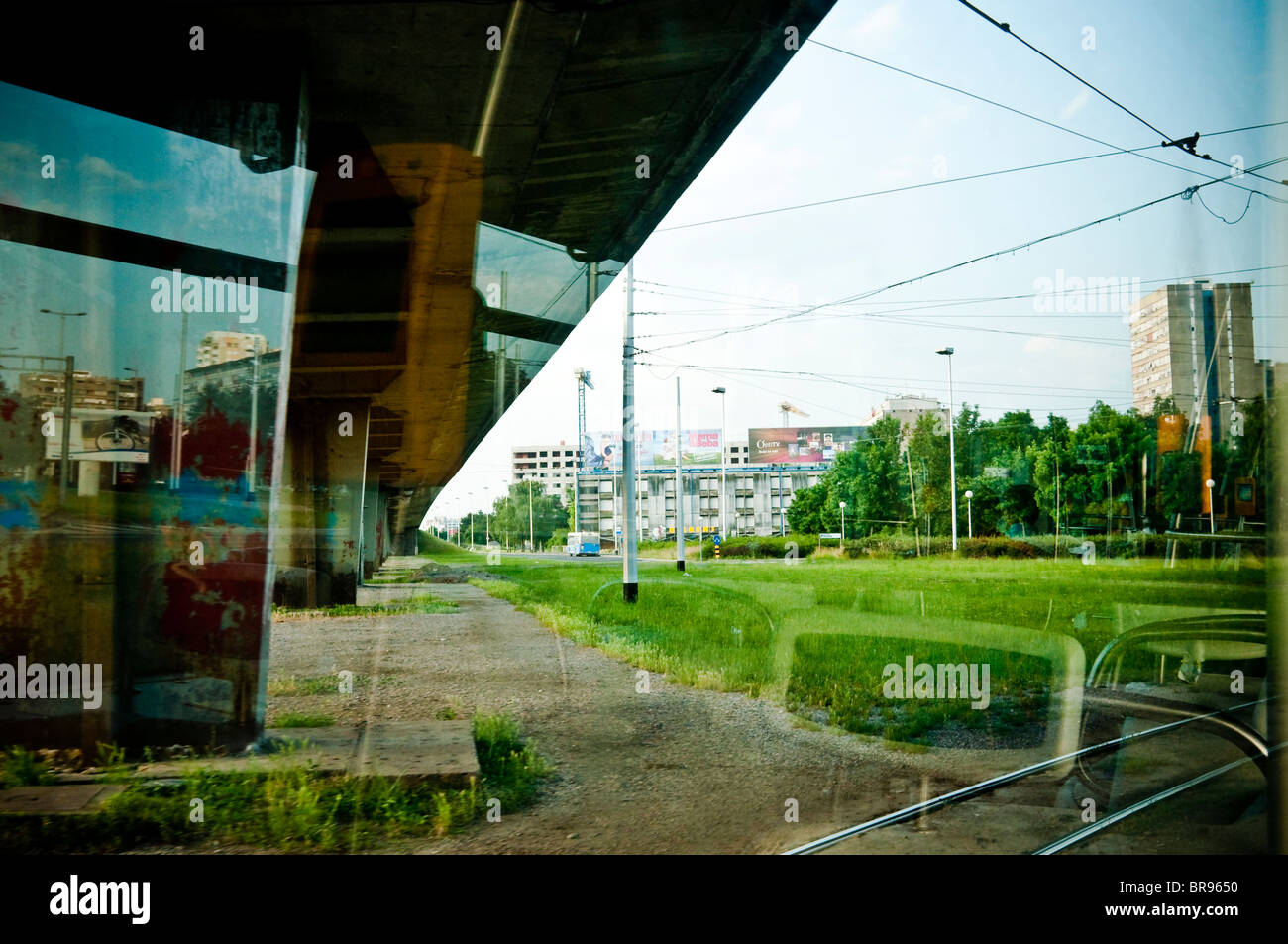 Novi Zagreb is modern part of the city, consisting of blocks of flats ...