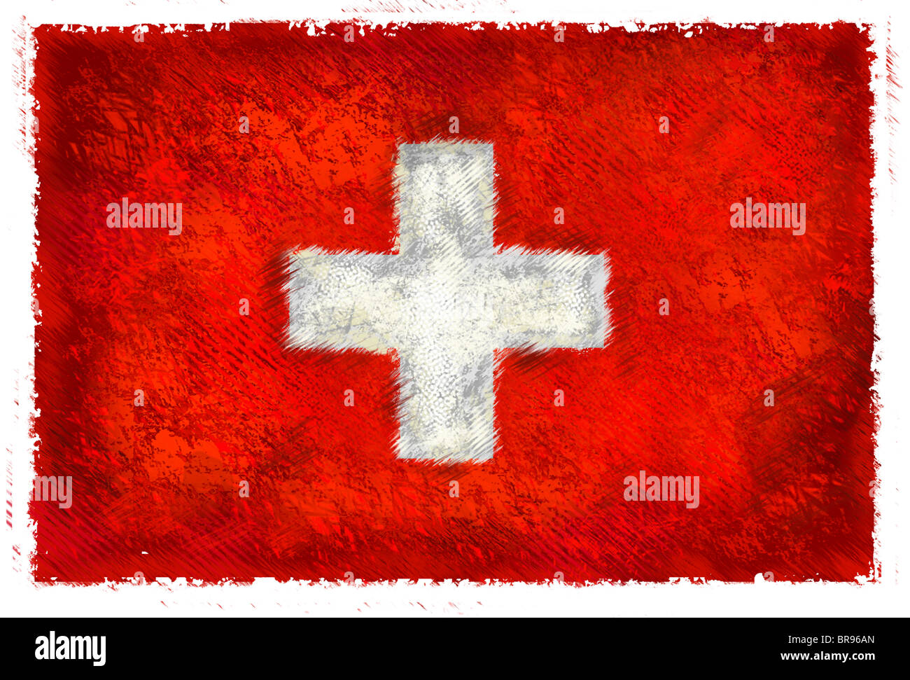 Flags of switzerland Cut Out Stock Images & Pictures - Alamy