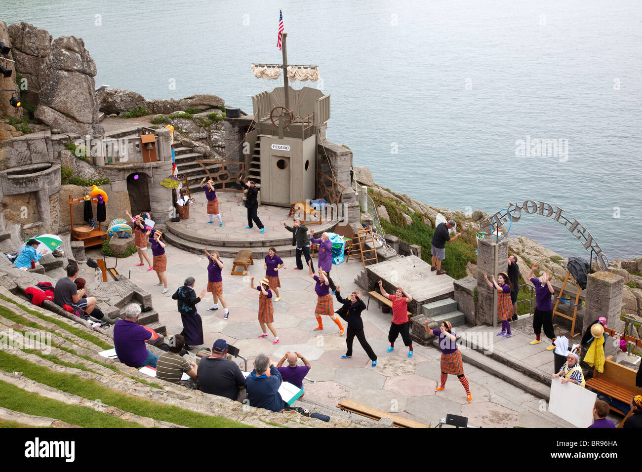 The Minack Theatre Cornwall Stock Photo - Alamy
