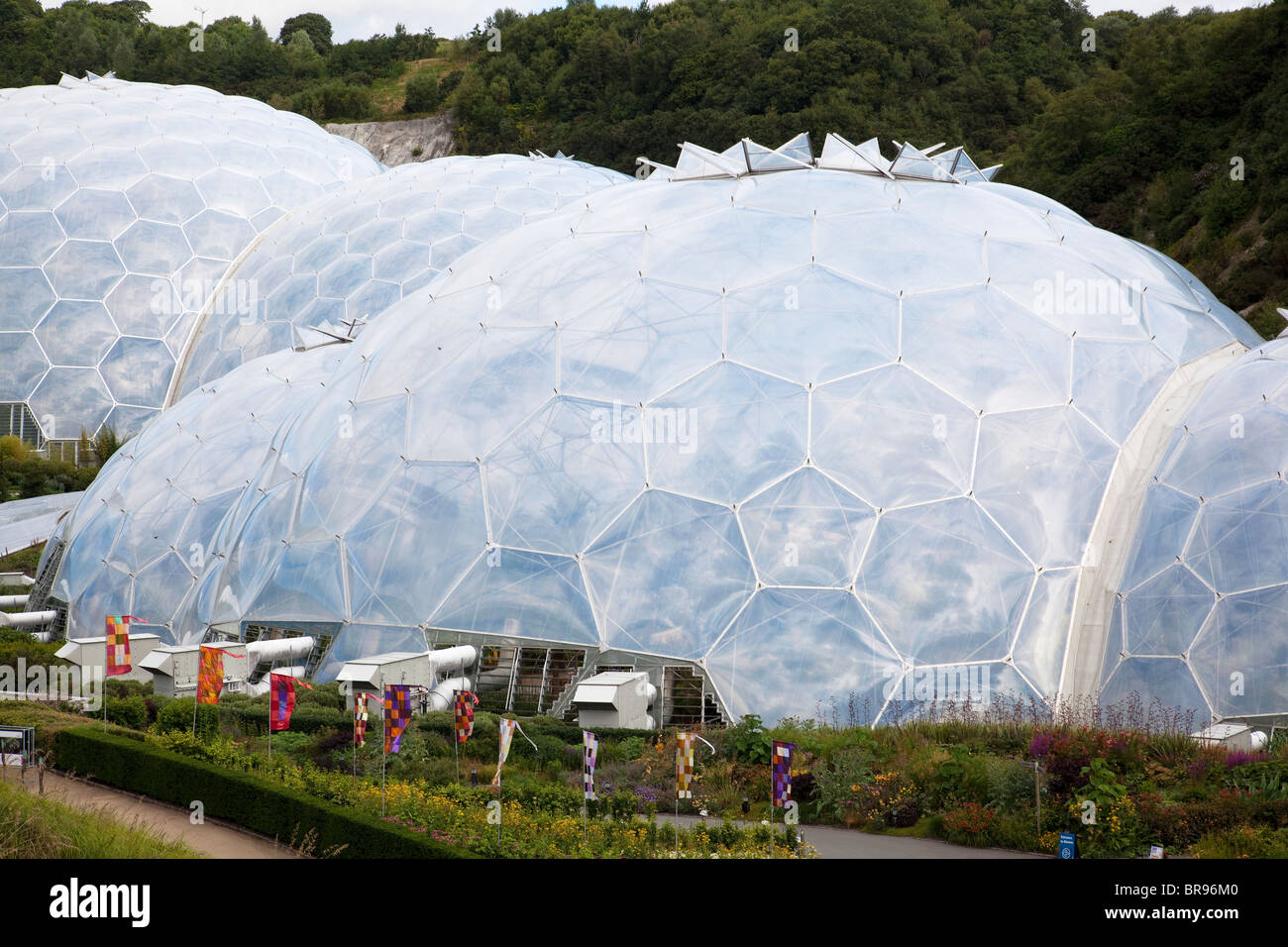 The Eden Project, botanical gardens, Cornwall, England designed by ...