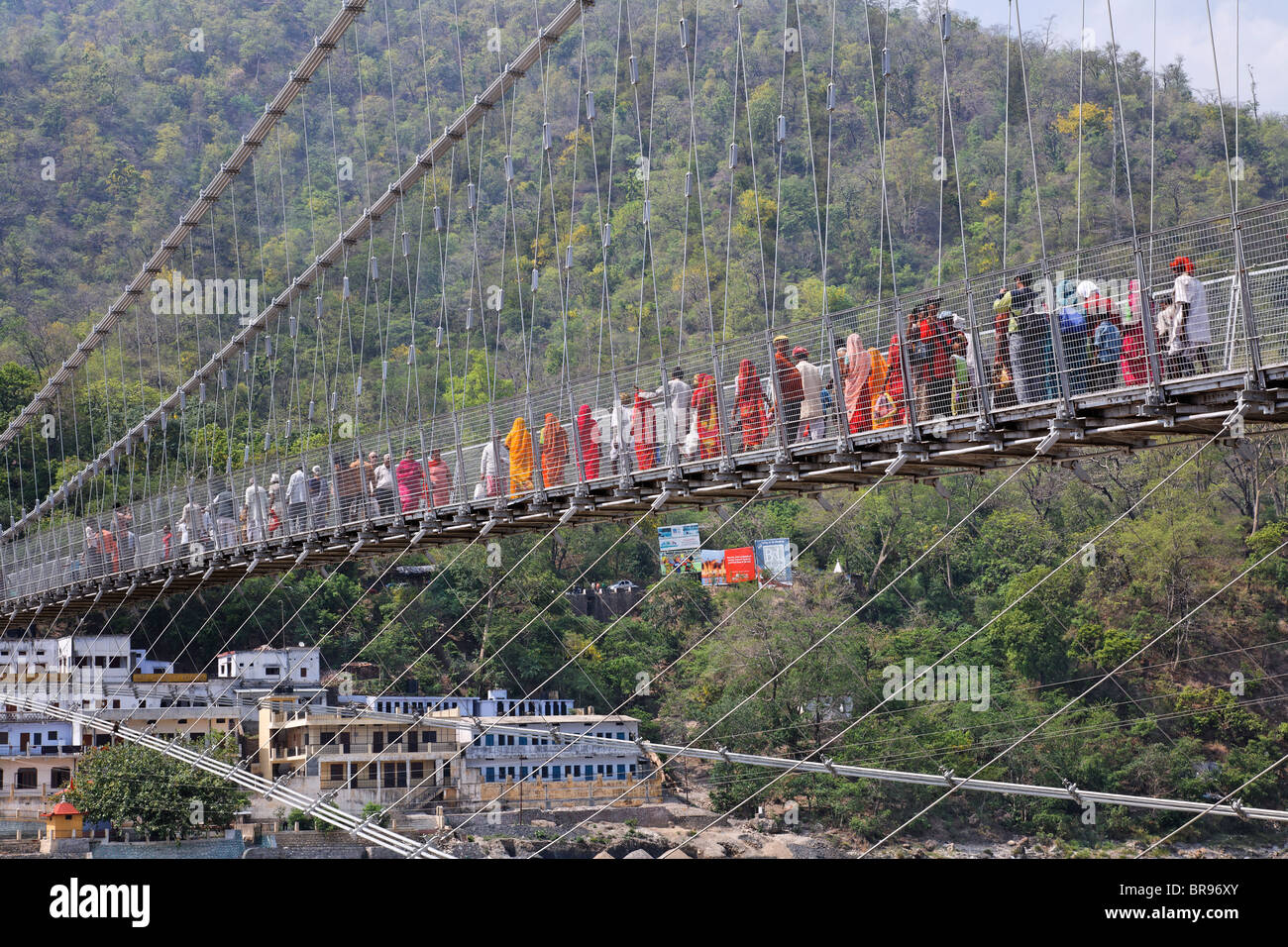India Rishikesh Bridge High Resolution Stock Photography and Images - Alamy