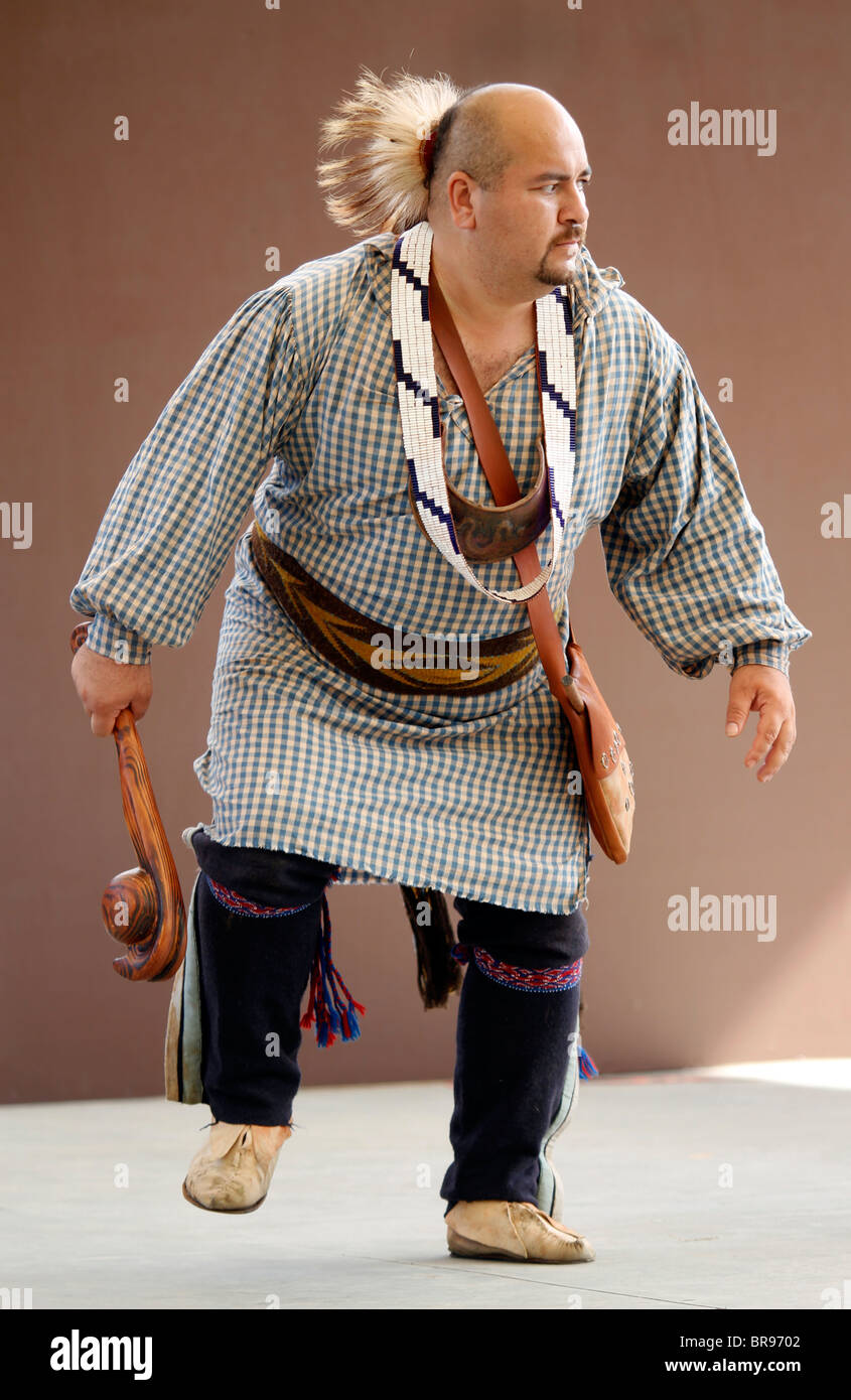 Cherokee, North Carolina - Cherokee man, member of the Warriors of ...