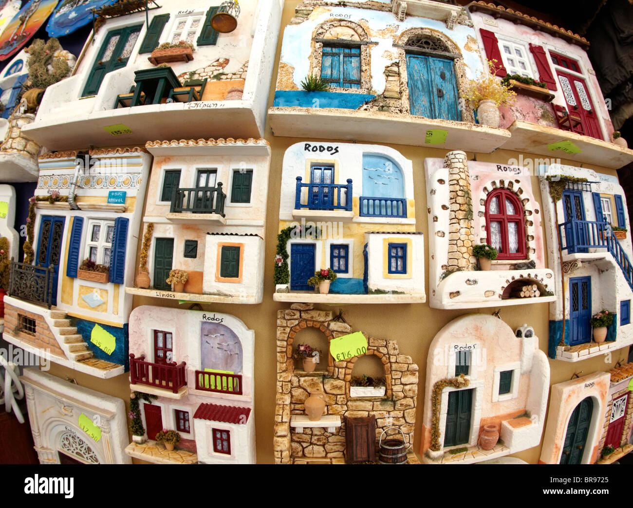 Classic Greek Miniatures For Sale In Lindos Rhodes Greek Islands Greece ...