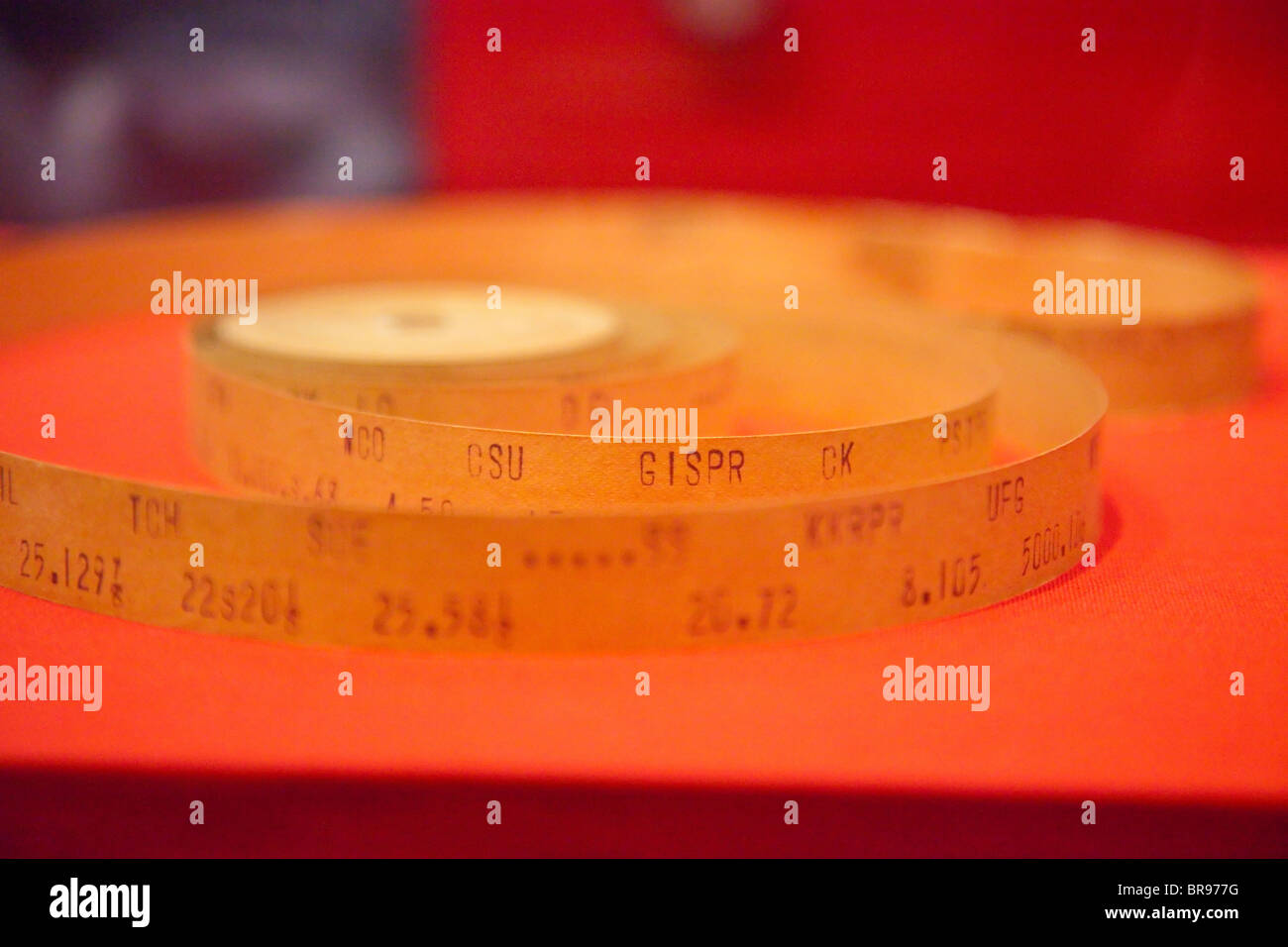 Stock ticker machine hi-res stock photography and images - Alamy