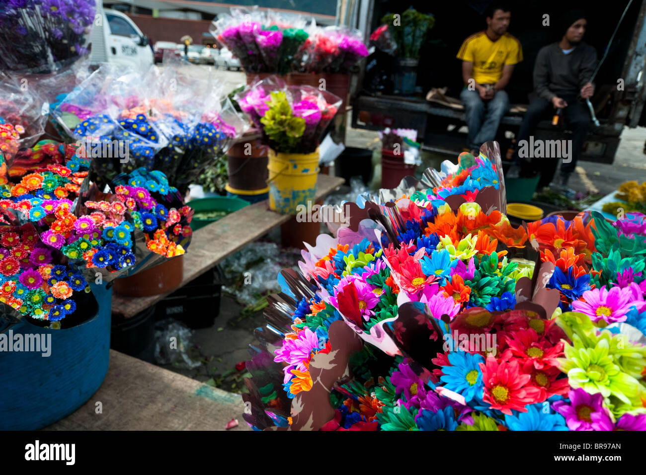 Bogota flower market hi-res stock photography and images - Alamy