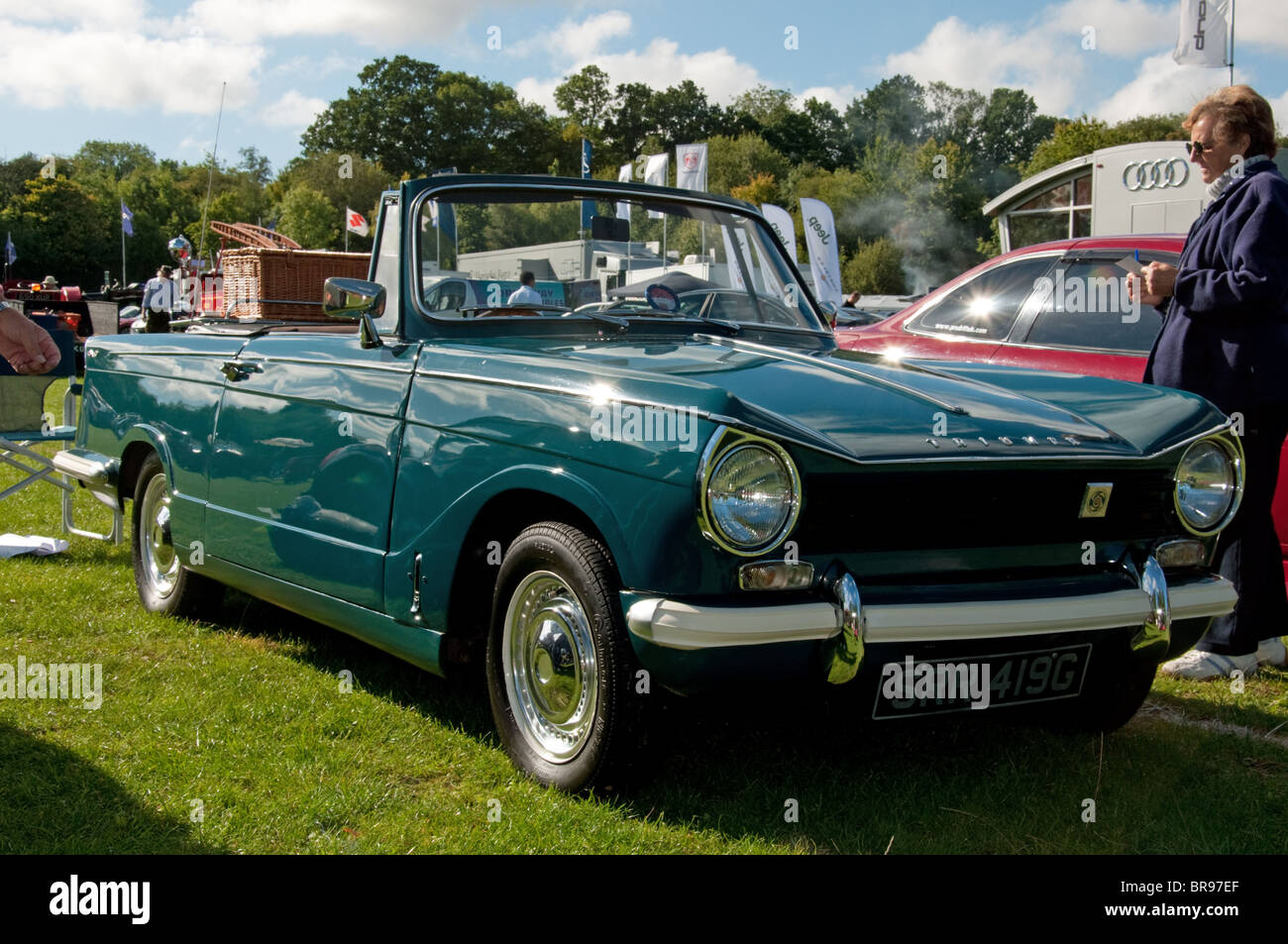 Excellent example of a Triumph Herald classic car either restored or ...