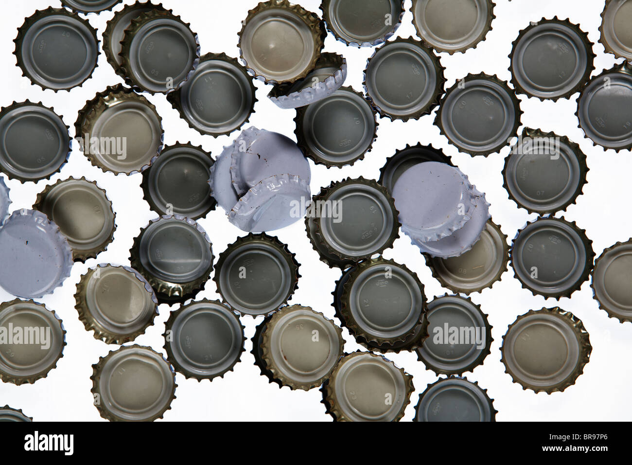 Metal bottle tops hi-res stock photography and images - Alamy