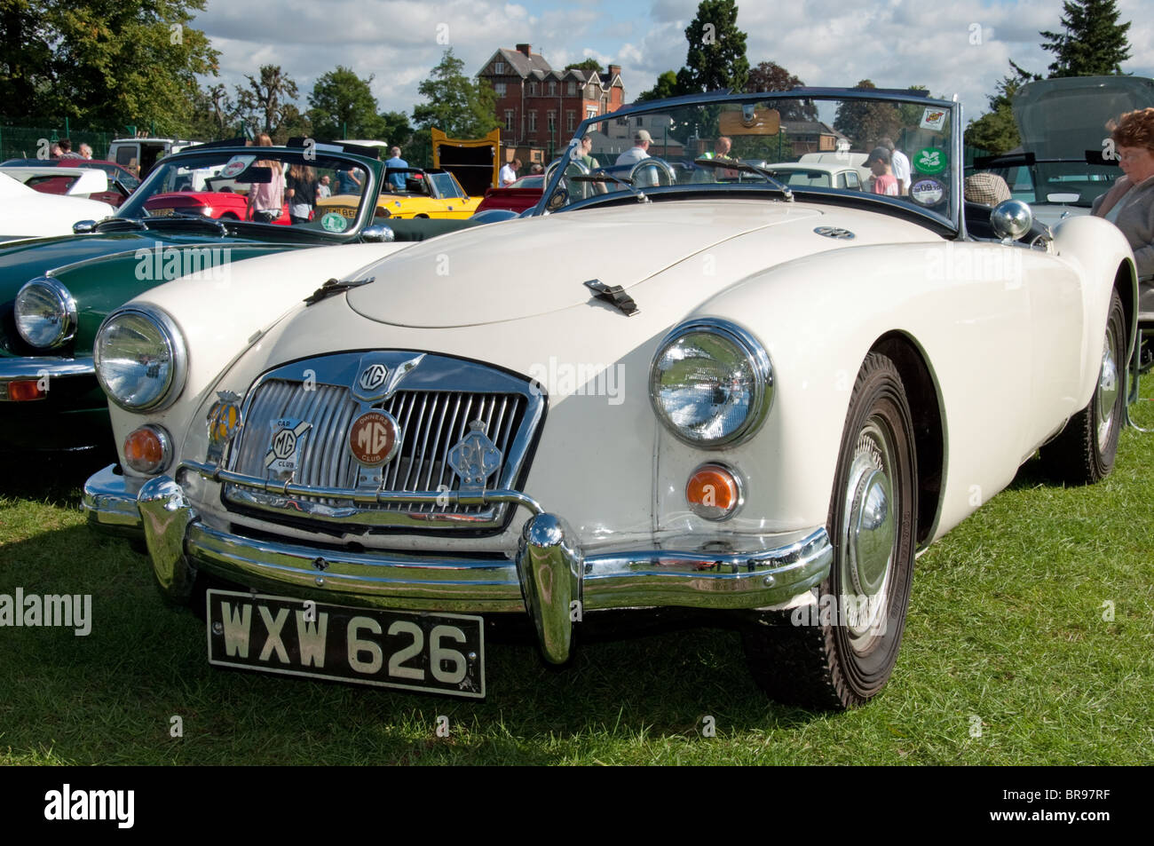 Excellent example of a MG classic car either restored or cared for ...