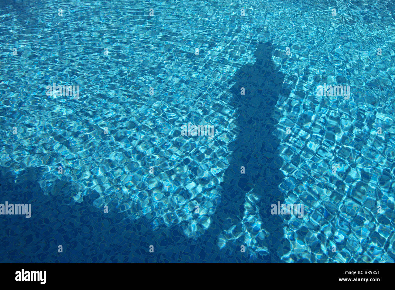 Person swimming pool refraction hi-res stock photography and images - Alamy
