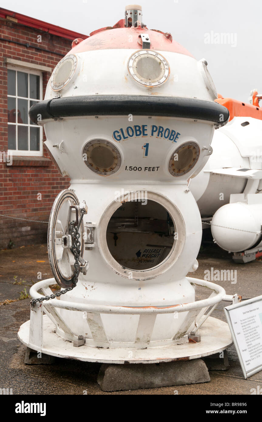 Globe Probe observation bell, Royal Navy Submarine Museum, Gosport ...