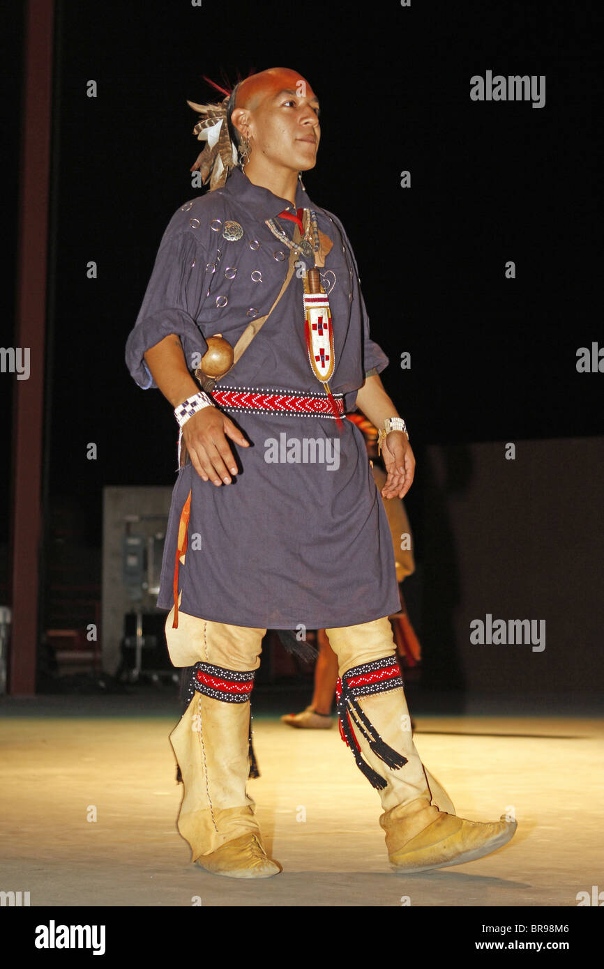 Cherokee, North Carolina - Cherokee man, member of the Warriors of ...